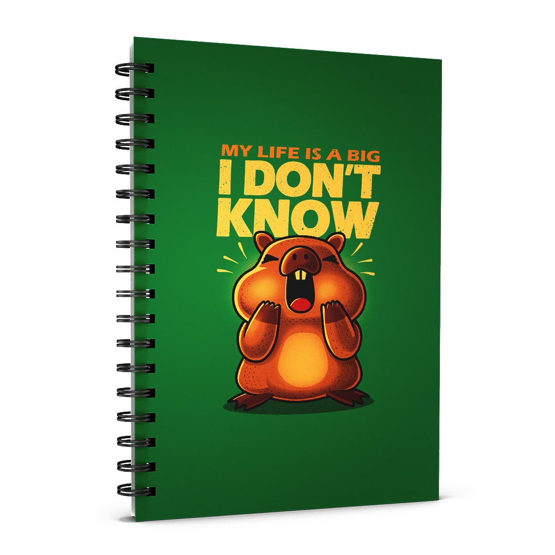 Funny Spiral Notebook – Desi Urban